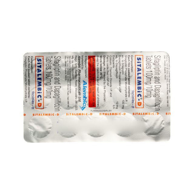Buy Sitalembic D Tablet at ₹229.95 | Instant Online Delivery | Zepto