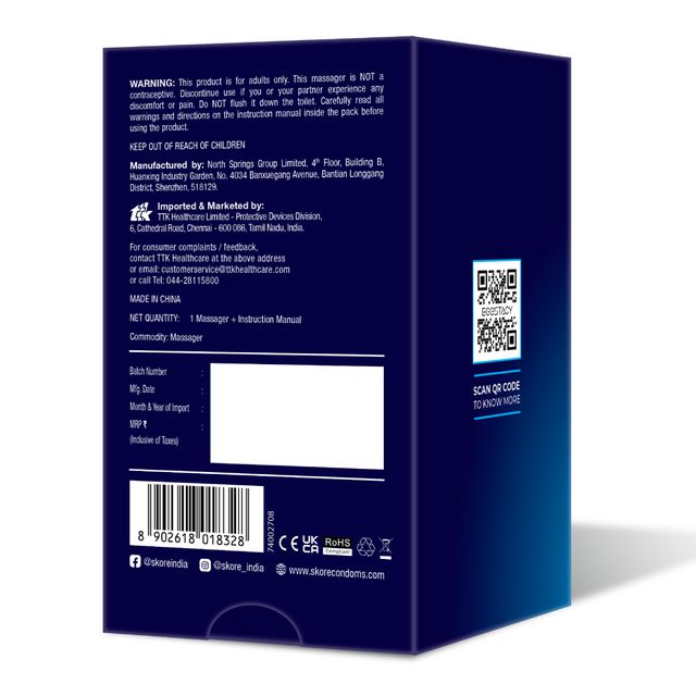Buy Skore Eggstacy Self-Pleasure | Massage Sleeve For Men Online ...