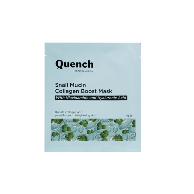 Buy Quench Botanics Snail Mucin Collagen Boost Sheet Mask Online ...