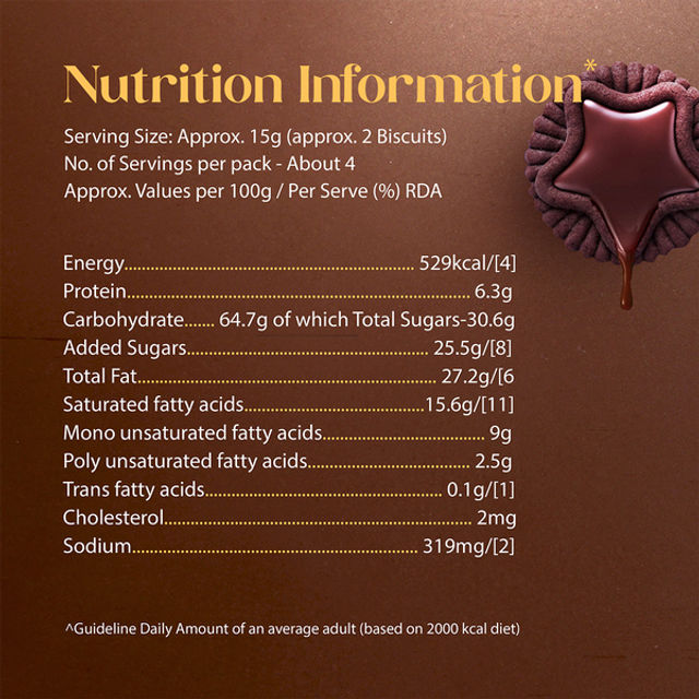 Buy Britannia Pure Magic Choco Stars | Chunky Chocolate Topped Cookie ...