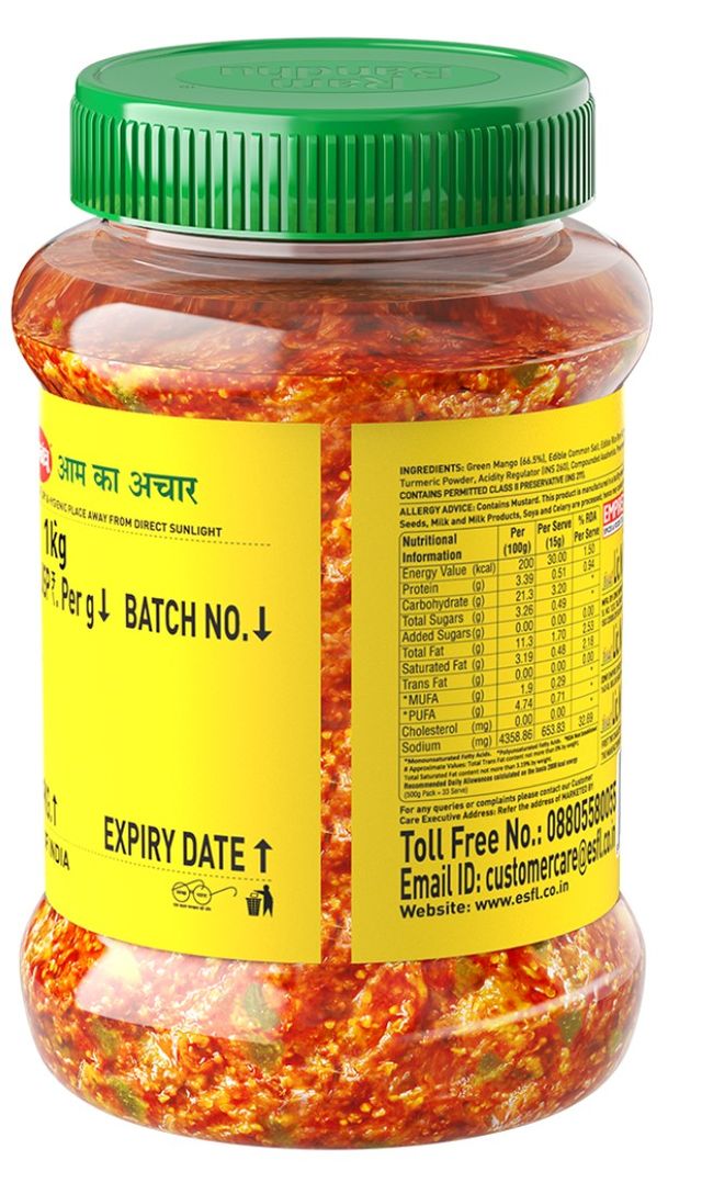 Buy Rambandhu Mango Pickle Pet Jar Online - Price @ ₹243 | Instant ...