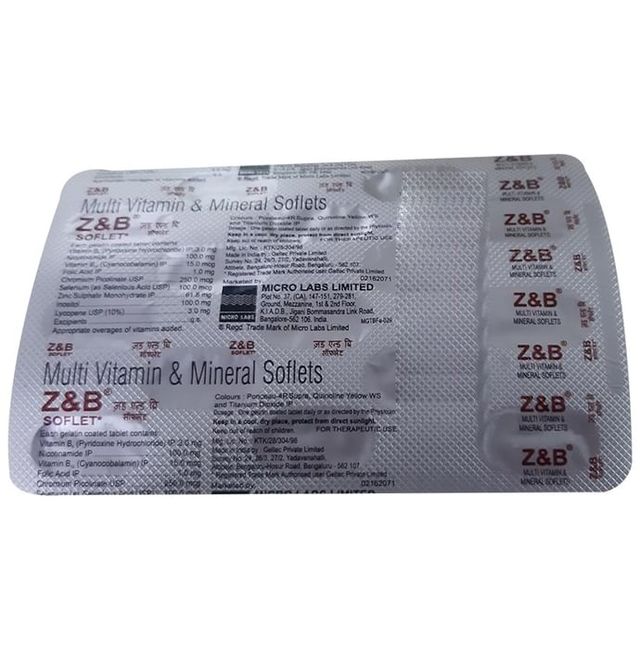 Buy Z&B Tablets Online - Price @ ₹120 | Instant Delivery | Zepto