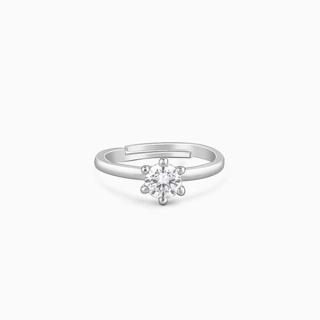 Buy Giva Silver Snowfall Ring at ₹1170 | Instant Online Delivery | Zepto