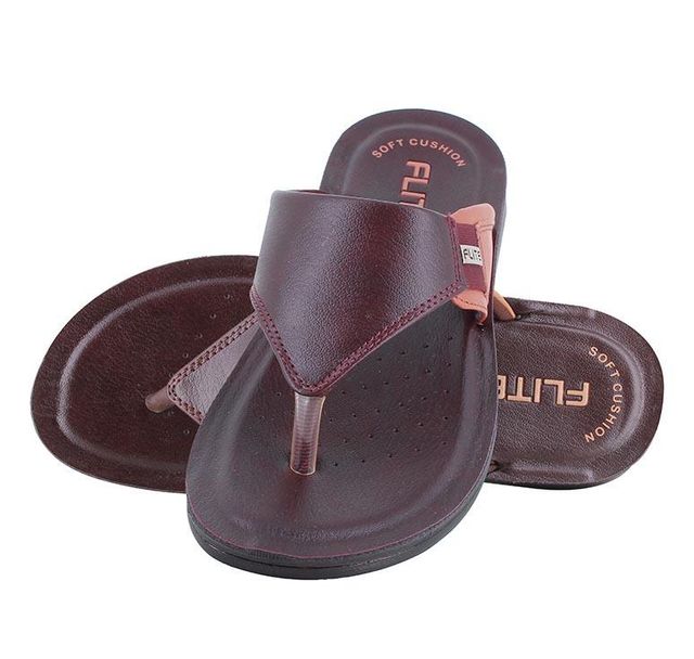 Buy Flite Men's PUG-96 Slippers | Dark Brown | 10 UK Online - Price ...