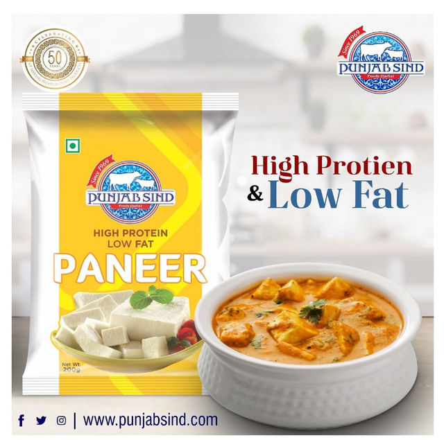 Buy Punjab Sind Low Fat Paneer Online - Price @ ₹122 | Instant Delivery ...