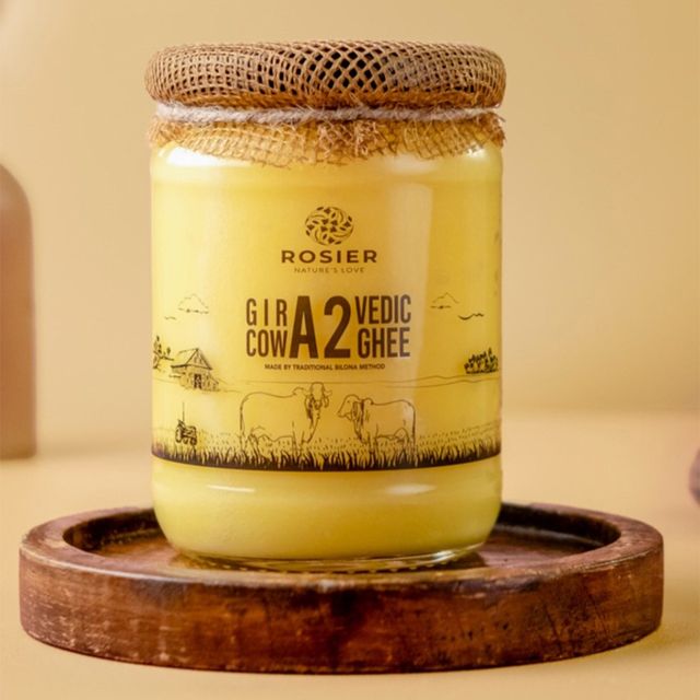 Buy Rosier Foods Gir Cow A2 Ghee - Made From Curd Online - Price ...