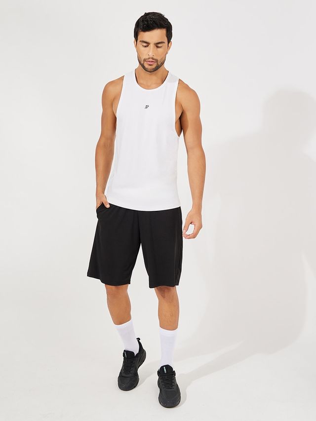 Buy Styli Men's Super Stretch Drop Armhole Stringer Workout Tank ...