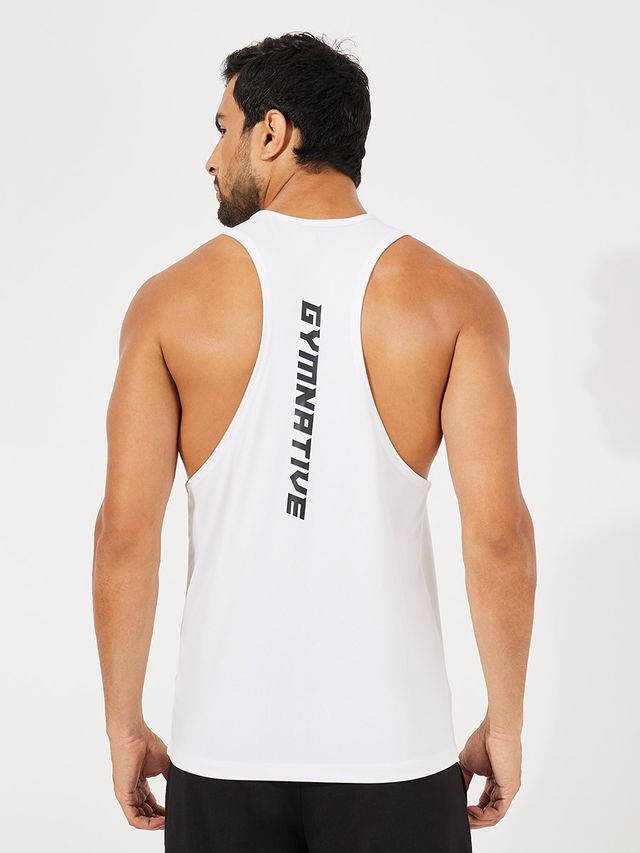 Buy Styli Men's Super Stretch Drop Armhole Stringer Workout Tank ...