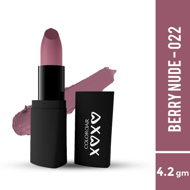 Buy Colorbar Xoxo Everlasting Matte Lipstick | Berry Nude-022 at ₹207 ...