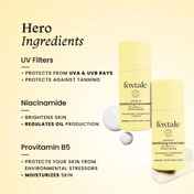 Foxtale Niacinamide Matte Sunscreen for All Skin Type SPF 70 PA ...
