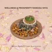 Wellness & Prosperity Crystal Rangoli Diya - Buy at ₹146 Online ...