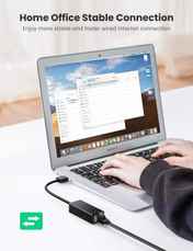 Sounce USB 3 to RJ45 Ethernet Adapter Gigabit LAN for Laptop and Mac ...