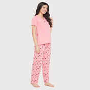 Buy Clovia Women's Butterfly Print 100% Cotton Top & Pyjama Set ...