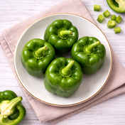 Capsicum Green Small - Buy at ₹64 Online | Instant Delivery - Zepto