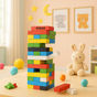 Buy Kidara Wooden Stacking Tower Game - Balancing Puzzles Blocks, Skill ...