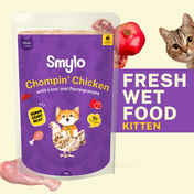 Buy Smylo Kitten Chicken & Liver Wet Cat Food, Fresh & Preservative ...
