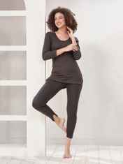 Buy Lux Inferno Premium Thermal Top and Bottom Set for Women | Black ...