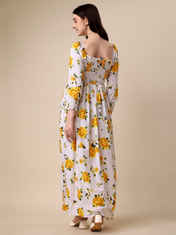 Buy Sheetal Associates Women's Fit and Flare Maxi | Full Length Dress ...