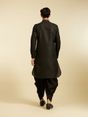 Buy Diwas By Manyavar Men's Midnight Paithani Style Kurta with Cuffed ...