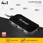 Buy Lapcare 4-Port Hub, Usb 2.0 , Support Data Transfer Rate 1.5/12 ...