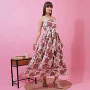 Buy Sheetal Associates Women's Floral Printed Shoulder Strap Fit ...