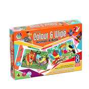 Buy Millennium Colour & Wipe Junior Fruits, Vegetables, Transport ...