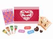 Buy Go Desi Valentine Gift Box (8 Desi Pops + 3 Heart Shape Dry Fruit ...