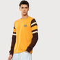 Buy Dillinger Men's T-shirt Long Sleeve Pure Cotton Casual | Yellow - S ...
