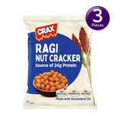 Crax Ragi Nut Cracker Peanuts Namkeen - Buy at ₹135 Online | Instant ...