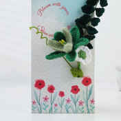 Crochet Flower Sleeve Grace Arrangement - Buy at ₹689 Online | Instant ...