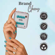 ENN Beauty Insta Nails Ocean Stardust Press-On Nails - Buy at ₹799 ...