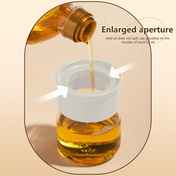 Perpetual Mart 200ml Glass Oil Dispenser with Silicone Brush for ...
