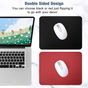 Buy Dyazo PU Leather Mouse Pad - Waterproof | Reversible - Black & Red ...
