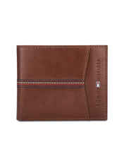 Buy Tommy Hilfiger Enoch Global Coin Wallet | Tan - 11.5 x 2 x 9.5 cm ...