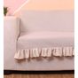 Buy Casacraft by Pepperfry Sofa Cover | 3 Seater | Vanilla Ice Online ...
