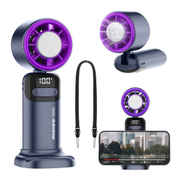 Buy Dubstep Flo-Ice Mini Handheld USB Cooling Fan | LED Digital Display ...