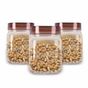 Buy Java Regalia 3 Pcs Plastic Utility Grocery Container | Transparent ...