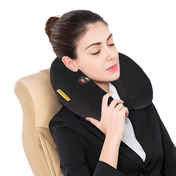 Buy ORKA Unisex Solid Spandex Neck Pillow | Black - M Online - Price ...