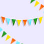Buy Multicolour Flags Toran | Pack of 1 | Perfect For Festive ...