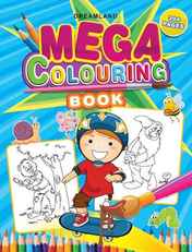 Buy Mega Colouring Book for Kids | 304 coloring Pages with Big ...