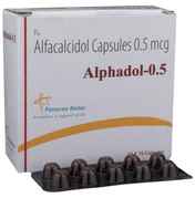 Buy Alphadol-0.5mcg Capsule Online - Price @ ₹104 | Instant Delivery ...