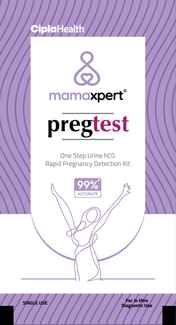 Mamaxpert Pregtest One Step Urine hcg Rapid Detection Pregnancy Test ...