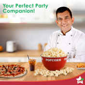 Wonderchef Ambrosia Popcorn Bowl - Buy at ₹417 Online | Instant ...