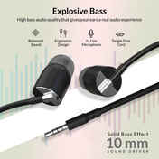 Buy Caidea CHF500 Wired Earphone With Mic | 3.5Mm Jack | 10 Mm Drivers ...