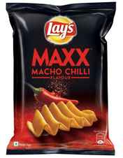 Lay's Maxx Macho Chilli Potato Chips - Buy at ₹28 Online | Instant ...