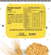 Buy The Baker's Dozen Wholewheat Banana Walnut Cake Combo Online - Price @ ₹272 | Instant ...