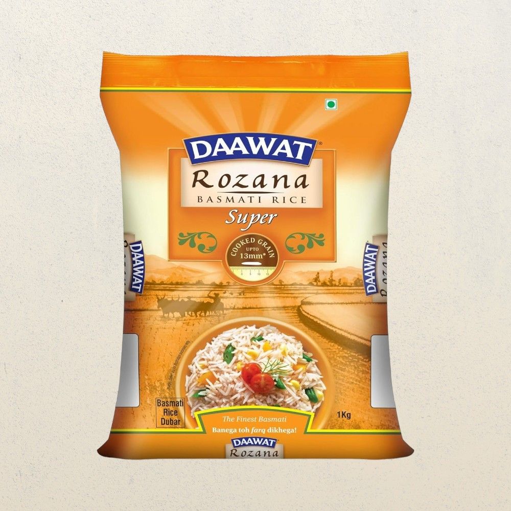 Buy Daawat Rozana Super Basmati Rice | Medium Grain Online - Price ...