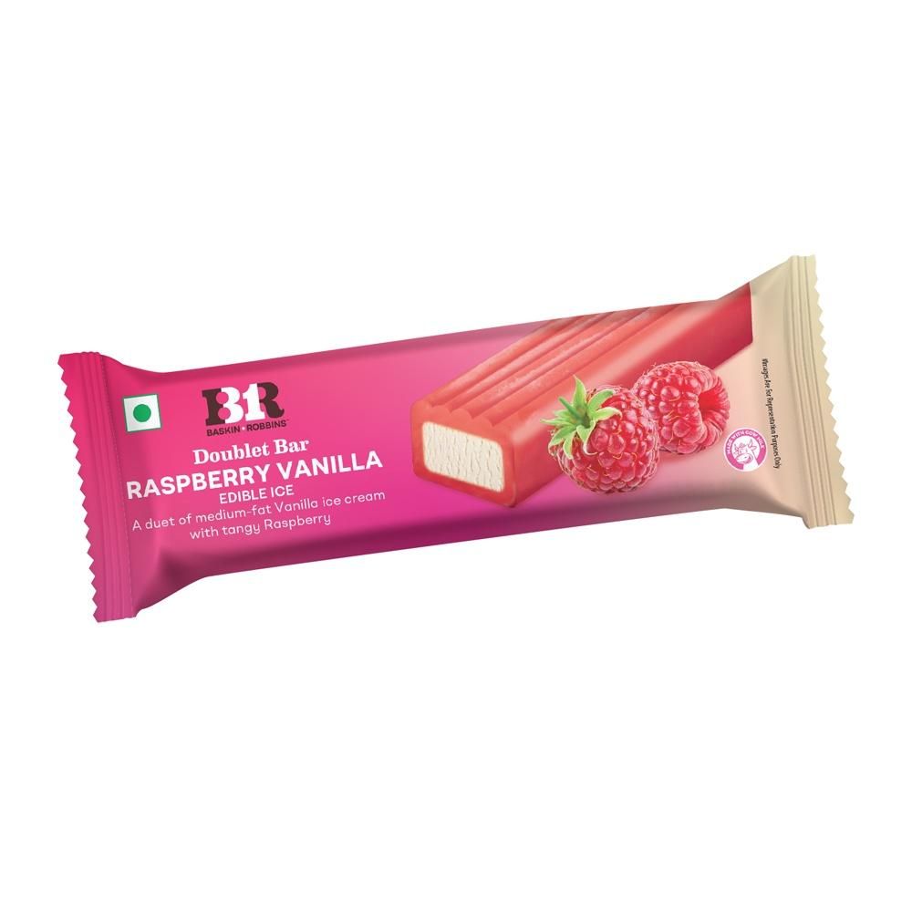 Buy Baskin Robbins Raspberry Vanilla Doublet Bar Ice Cream Stick Online ...