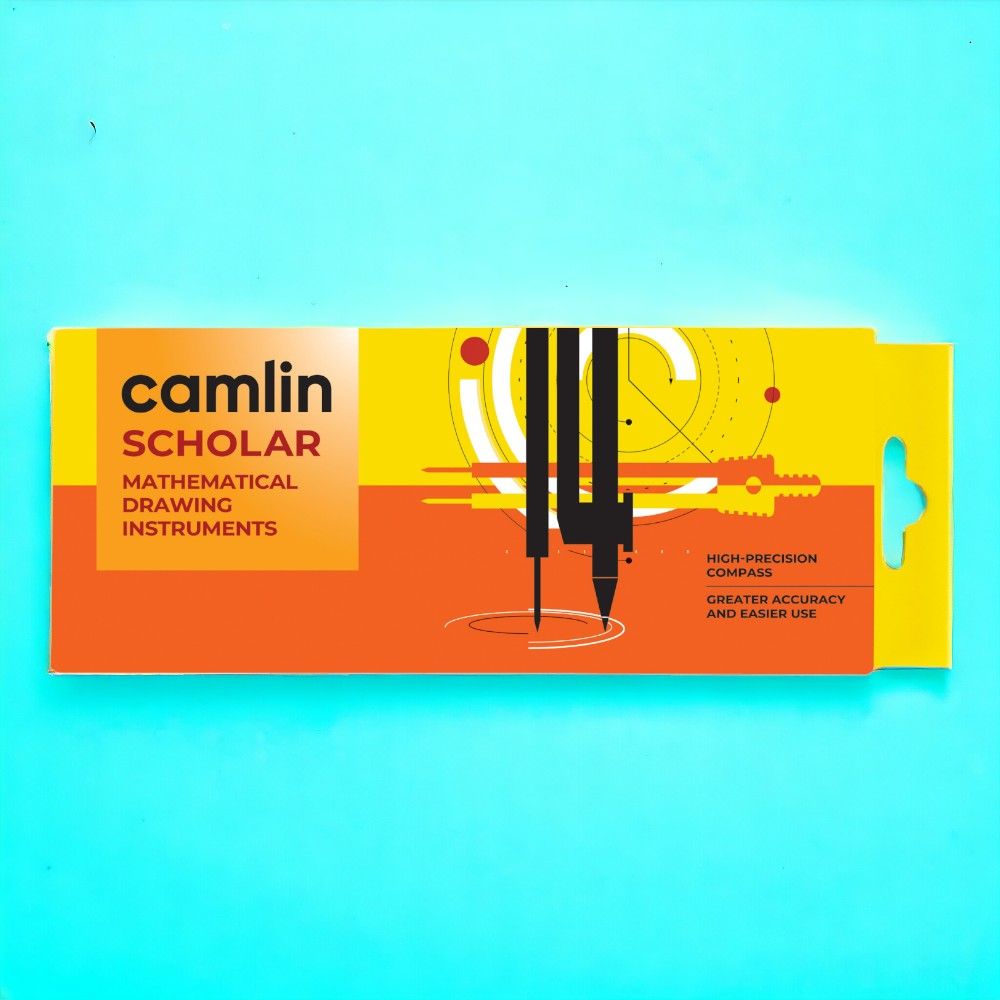 Buy Camlin Geometry Box | Complete Geometry Tools - Orange Online ...