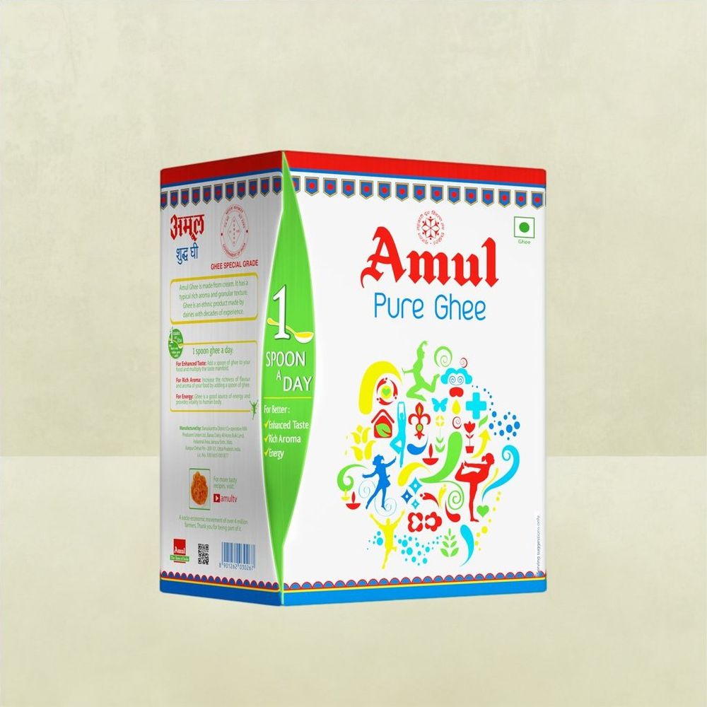 Buy Amul Pure Ghee | Carton Online - Price @ ₹330 | Instant Delivery ...